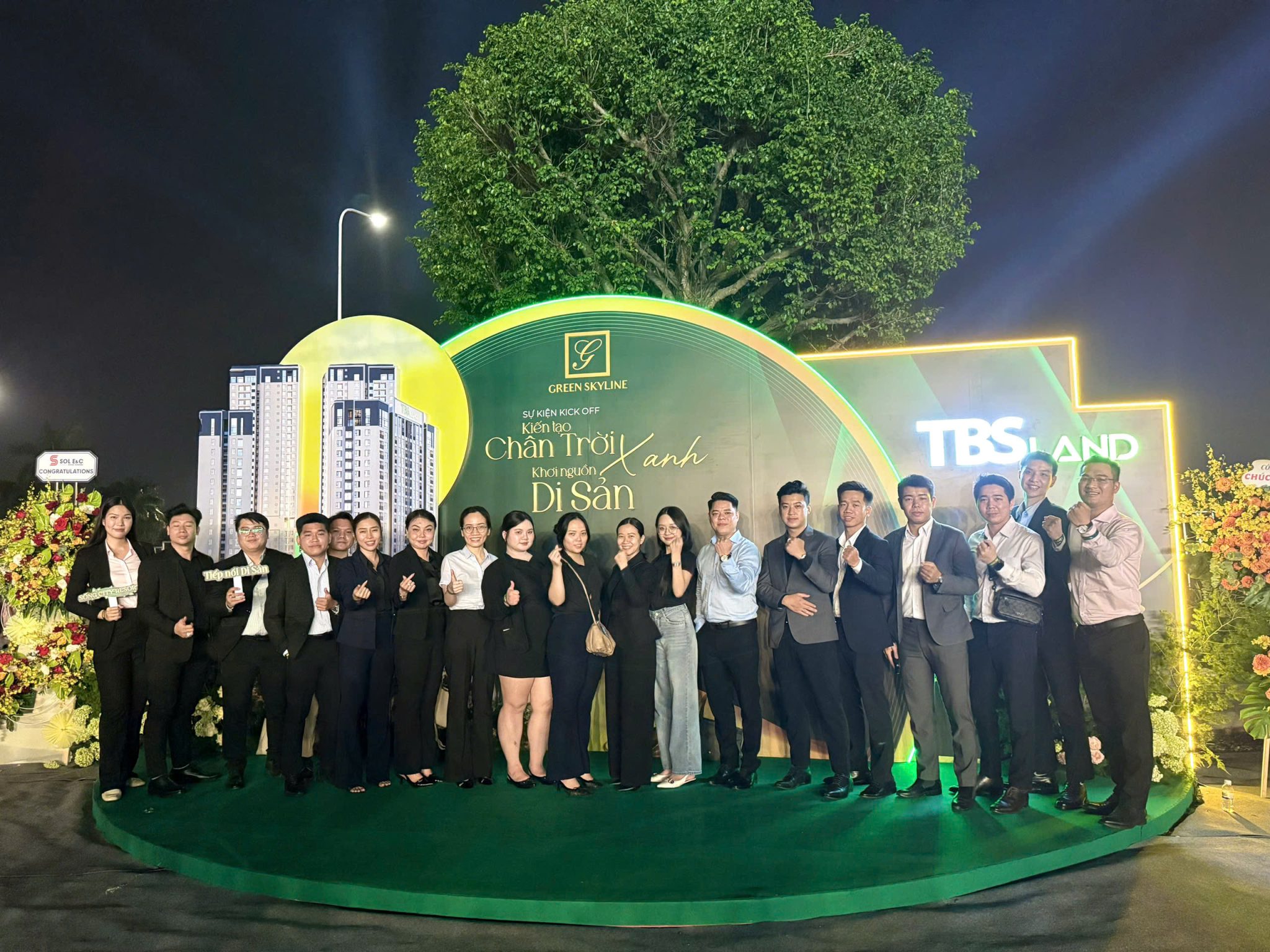Vinaland Miền Nam tham dự sự kiện Kick Off dự án Green Skyline – Dấu ấn ...